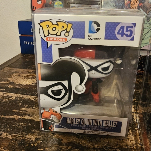 Funko | Other | Harley Quinn With Mallet Funko Pop 45 | Poshmark